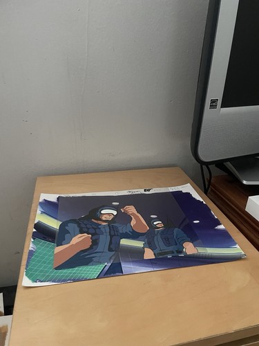 G.I. Joe Tele-viper Production Cel/Master Background Setup Sunbow Cobra ...