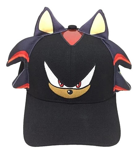 Sonic Hedgehog Shadow 3D Ears Adjustable Snapback Cap/Hat | eBay