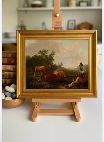 Framed Vintage-Style Meadow| Dutch Cottagecore Wall Art 8x10 | eBay