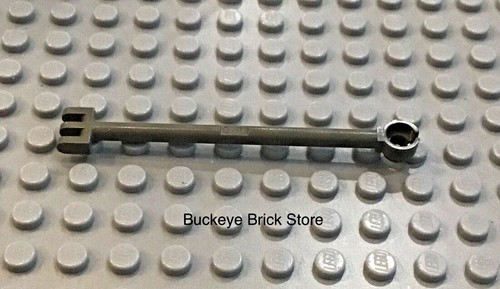 LEGO 1 Dark Gray Hinge Bar 8L with 3 Fingers and Open End Stud Part ...