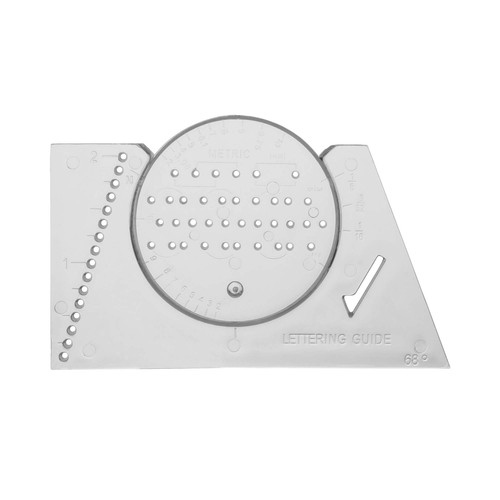 Ames Lettering Guide for Lettering, Writing, Architecture, and Drawing ...