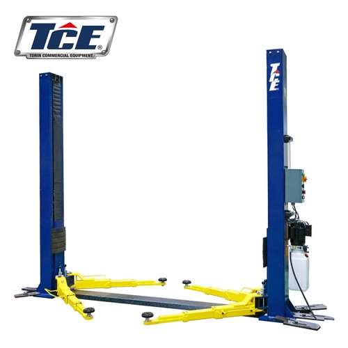 TCE 10000LB floor plate 2-post lift, 220V Electric car lift--Support ...