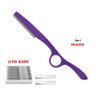 Hairdressing Hair shaping Thinning Razor Styling Trimming Razor + 10 ...