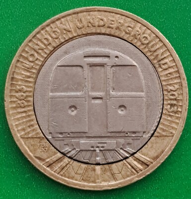 London Underground £ 2 Coin British Two Pound Coins (c.1971-Now) for ...