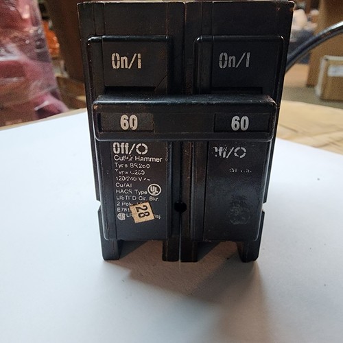 Eaton BR260 Circuit Breaker - Black 786676363105| eBay