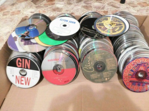 Lot of 100 music cds - Pop, rock, indie, demo, DJ - Discs only - FREE ...