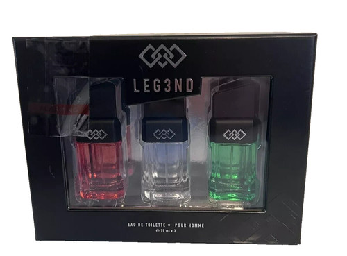 LEGEND by LEG3ND Eau De Toilette Poor Homme Cologne 3pc Men Gift Set ...
