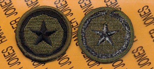 US Army 9th Logistical / Sustainment Command OD Green & Black uniform ...