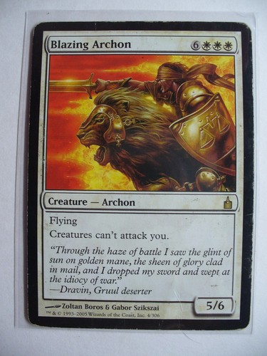 Blazing Archon - Ravnica - Magic: the Gathering | eBay