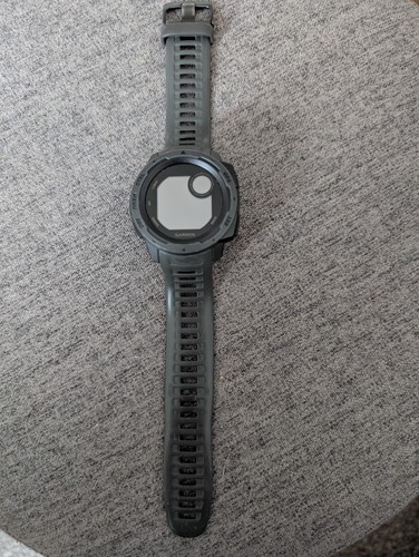 Garmin Instinct GPS Tactical Smartwatch - Black- Excellent Condition ...