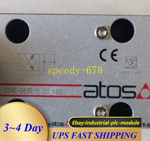 ATOS SDHE-0639/0 DC 10S solenoid valve UPS Shipping | eBay