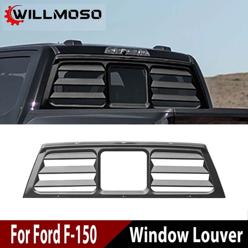 Rear Window Louver Scoops Cover Windshield Accessories For 19-23 Ford ...