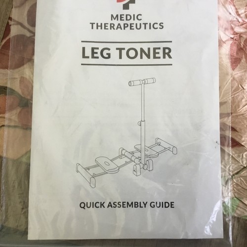 New Medic Therapeutics At-Home Leg Toner Workout Machine, | eBay