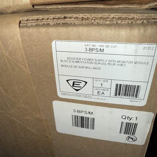 NEW / SEALED EST 3-BPS/M BACKUP POWER SUPPLY EDWARDS FIRE ALARM | eBay
