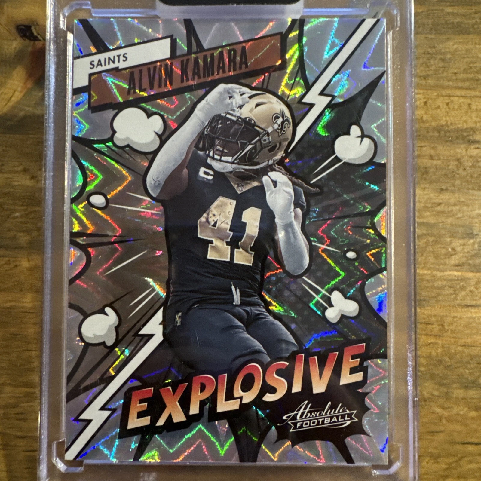 Alvin Kamara 2023 Absolute #21 Explosive Price Guide - Sports Card Investor