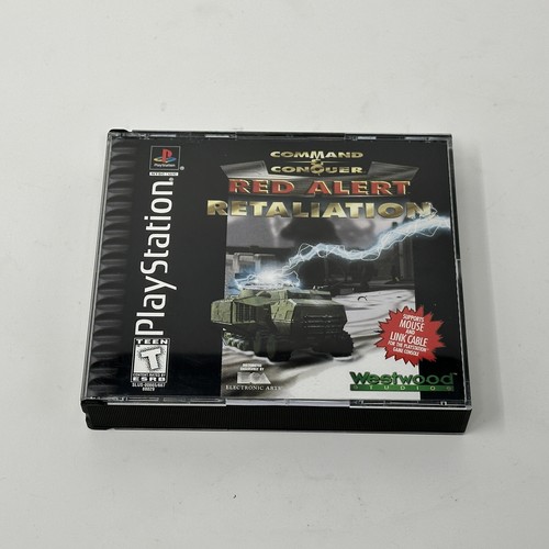 Command & Conquer Red Alert Retaliation (Sony PlayStation 1, 1998 PS1 ...