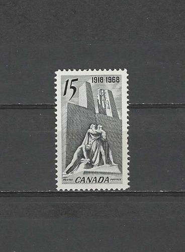 CANADA , 1968 , 50th ANNIV. END WW I , 15c STAMP , PERF , MNH , CV$2 | eBay
