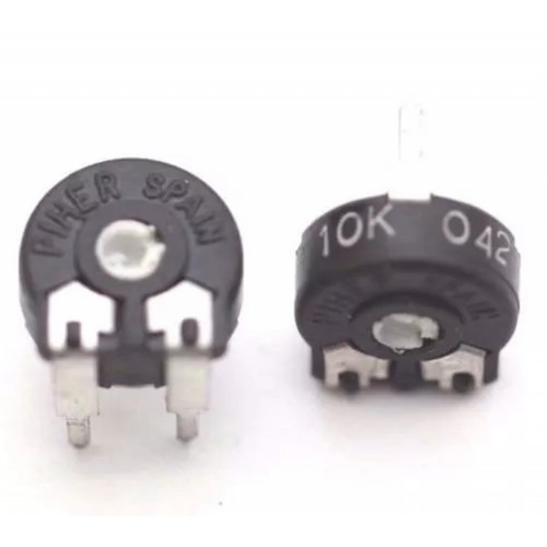 1 X TRIMMERS PIHER 10K OHM 10MM LINEAR VERTICAL PT10V NOS 1PC ...