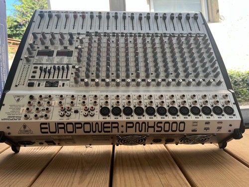 EUROPOWER PMX5000 professional-grade 20-channel powered mixer | eBay
