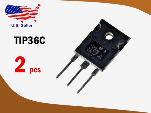 TIP36C (2 pcs) TO-218 100V 25A PowerTransistor - Fast shipping with ...