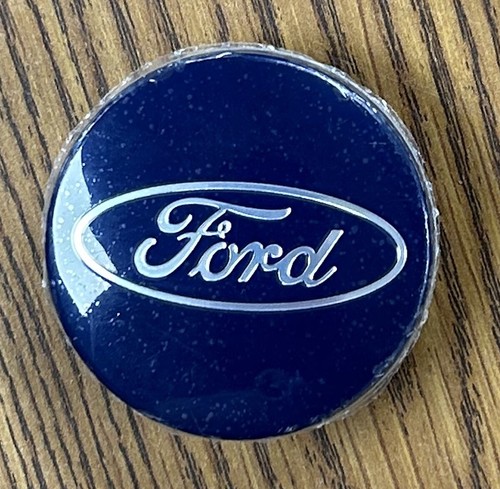 2 1/8" Ford Edge, Escape, Fiesta, Focus Fusion Blue Center Cap # ...