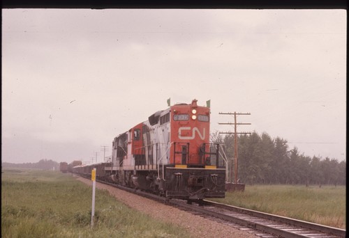 BH.B23.NAR-85 Original Slide Canadian National EMD GP9 #4336 at ...