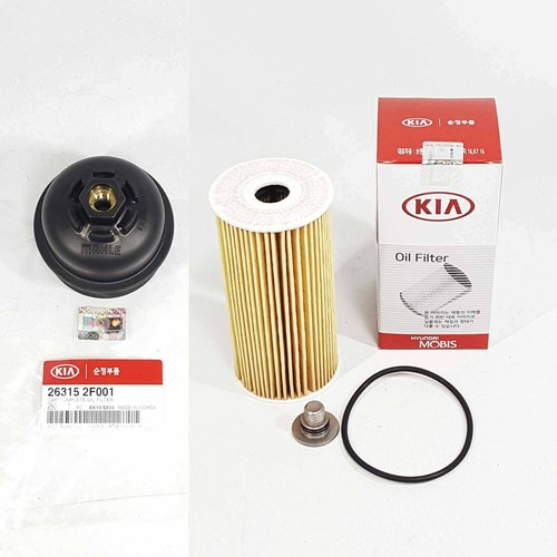 OEM Oil Filter Cap Hyundai KIA 2.0l 2.2l Diesel Engine 2010 263152f001 ...
