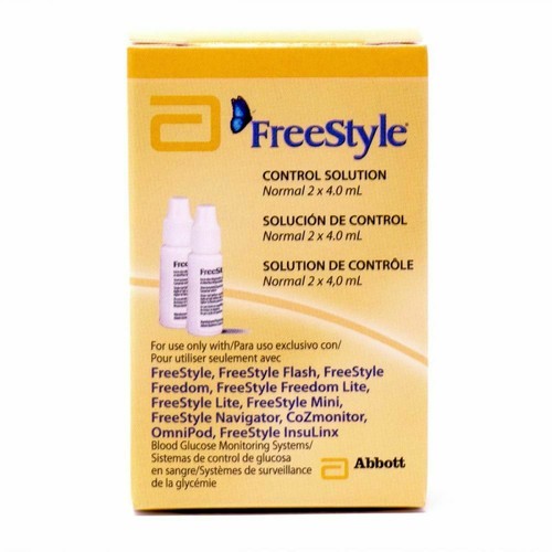 ABBOTT FreeStyle Normal Control Solution PACK OF 2 | eBay