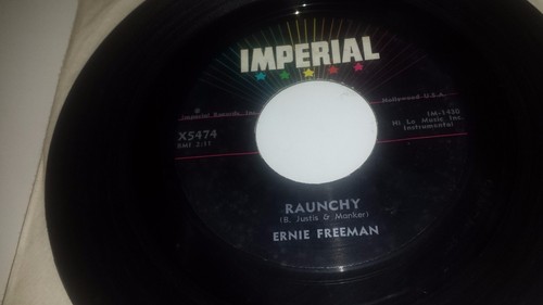 Ernie Freeman Raunchy Puddin Imperial 5474 45 7 Ebay