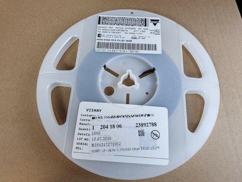 1000pcs NEW VISHAY MMA 0102 15PPM 1K96 0.1% HI END PRECISION MELF ...