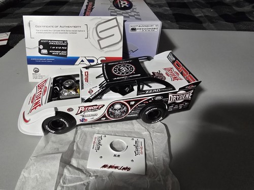 ADC 2020 Scott Bloomquist #18 ADC Dirt Late Model 1:24 Scale DW220M280 ...