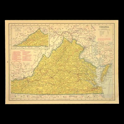 Atlas Map Railroad Map 1940-1949 Date Range Antique Maps, Atlases ...