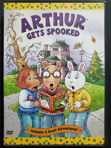 Arthur: Arthur Gets Spooked DVD PBS Kids 3 Scary Episodes Halloween ...