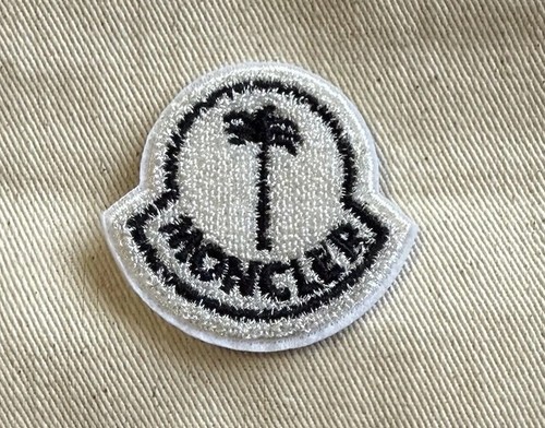Moncler Logo Embroidered Sewing Patch Clothing Badge Designer Brand 4 X ...