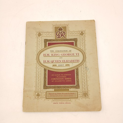 Coronation Of HM King George VI John Player & Sons Cigarette Cards ...