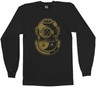 Threadrock Men's Deep Sea Jelly Long Sleeve T-shirt Jellyfish Ocean ...