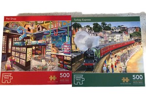 2 X 500 Piece Jigsaw Puzzles for sale | eBay