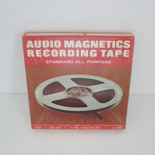 Vintage NOS Audio Magnetics Recording Tape Sealed Pkg | eBay