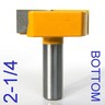 1 pc 1/2" Shank 2-1/4" Diameter Bottom Cleaning Router Bit sct-888 | eBay