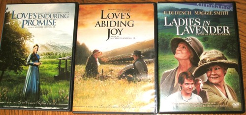 Lot of 3 DVDs - Ladies in Lavender, Love's Abiding Joy & Love's ...