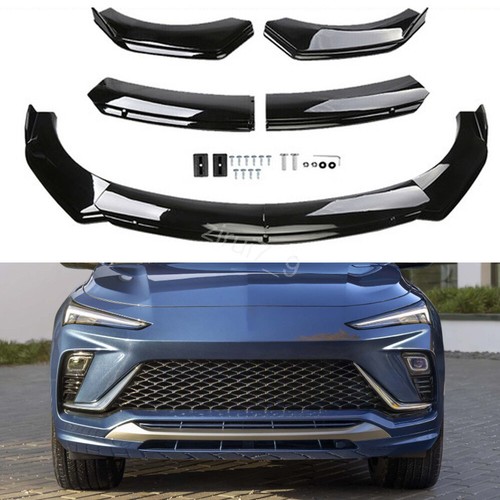 Front Bumper Lip Spoiler Splitter Gloss BK For Buick Envista Lower Chin ...