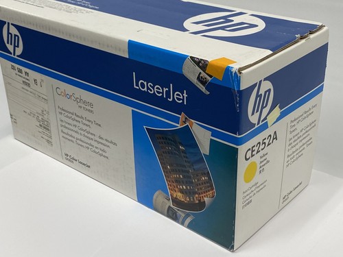 HP CE252A Toner YELLOW 504A, For CP3525, 3530 Laserjet | eBay