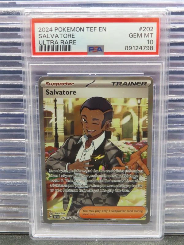 Salvatore 2024 Scarlet & Violet: Temporal Forces #202/162 Ultra Rare ...