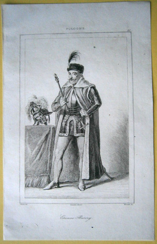 1840 print STEFAN BATHORY, KING OF POLAND, #20 | eBay