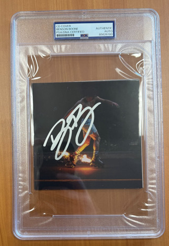 Benson Boone Signed Autographed Fireworks & Rollerblades CD Cover PSA ...