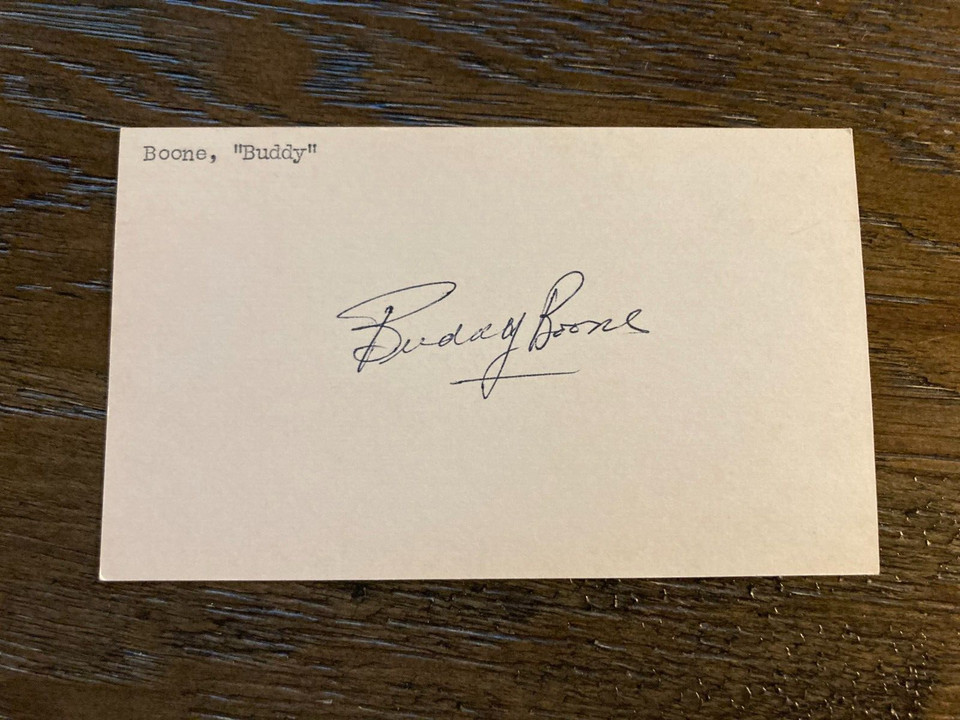 NHL Autographed Index Cards for sale | eBay