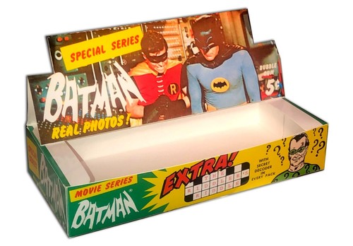 BATMAN Riddler Series (Green) GUM CARD Topps BOX (BOX ONLY!) | eBay