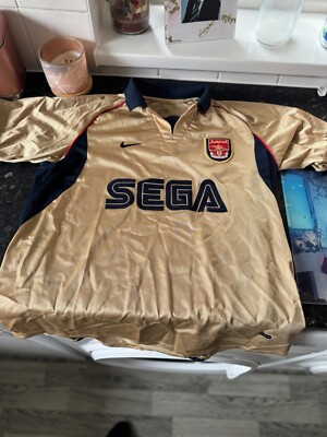 Arsenal Shirt Sega for sale | eBay