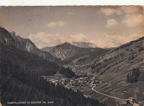 24-10420 - BELLUNO CAMPOLONGO CADORE - PANORAMA VIAGGIATA | eBay