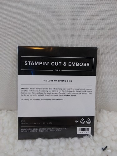 Stampin' Up Cut & Emboss Dies "The Love of Spring" | eBay